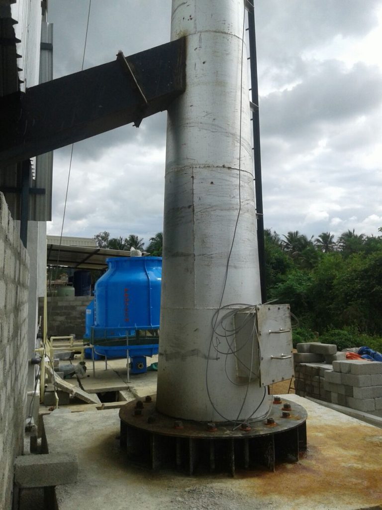 HEAVY FABRICATION- BOILER STACK – Shanti Boilers